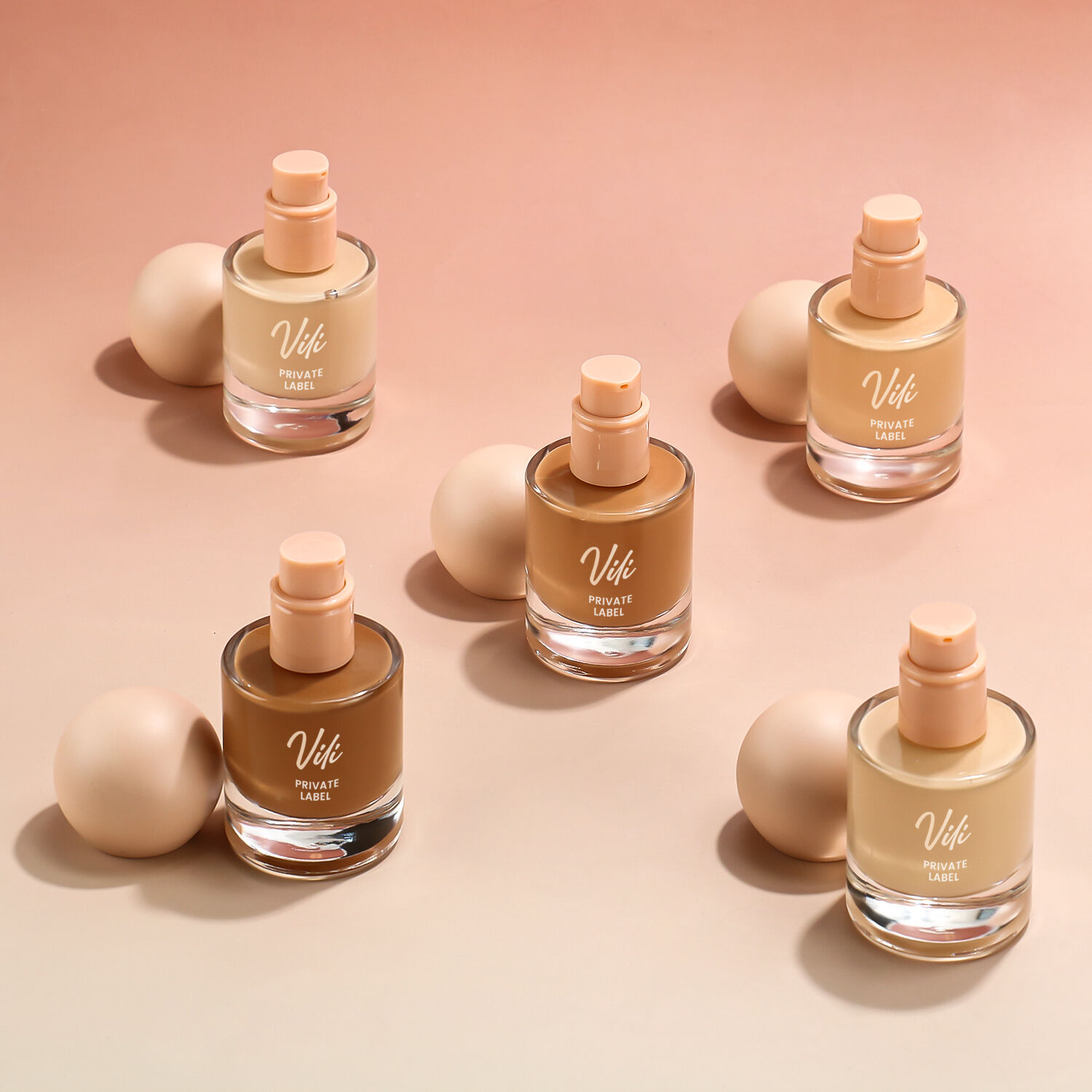 New Design Custom Logo Liquid Foundation For Full Makeup Printing Boxes ...