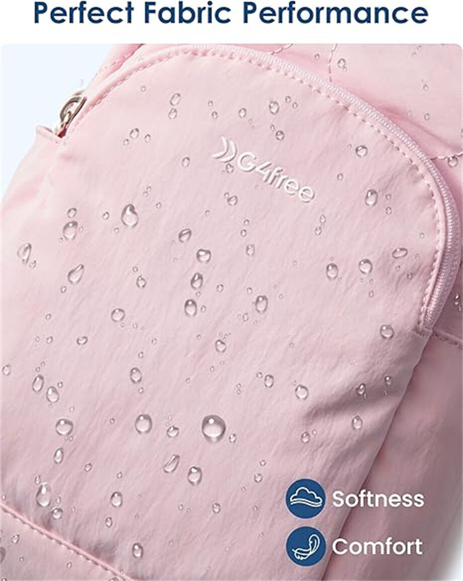 Fashionable Women's Sling Backpack With Secure Zippered Pockets And ...