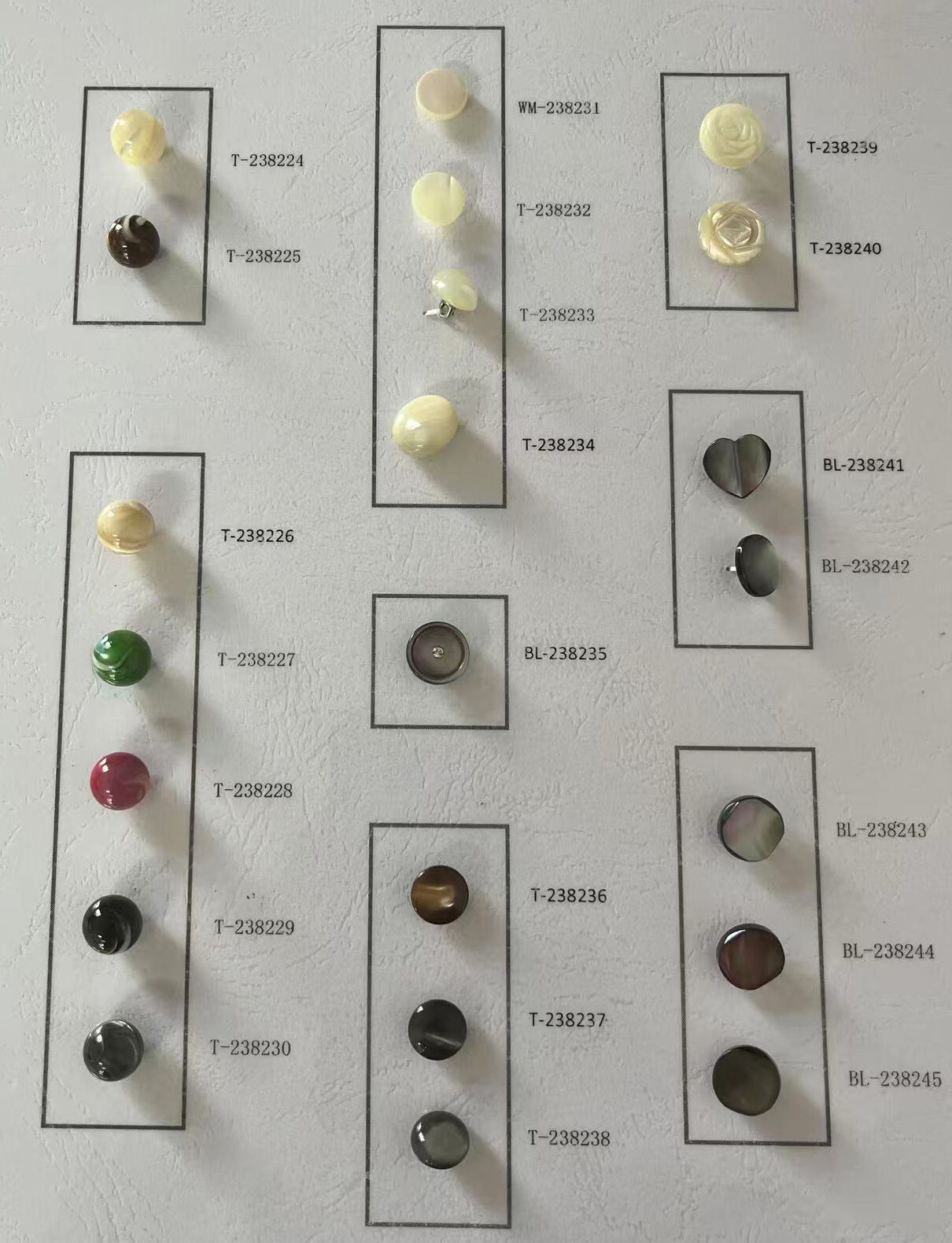 China Button Maker Custom Size Natural 4 Holes White Shell Of Mother Of ...