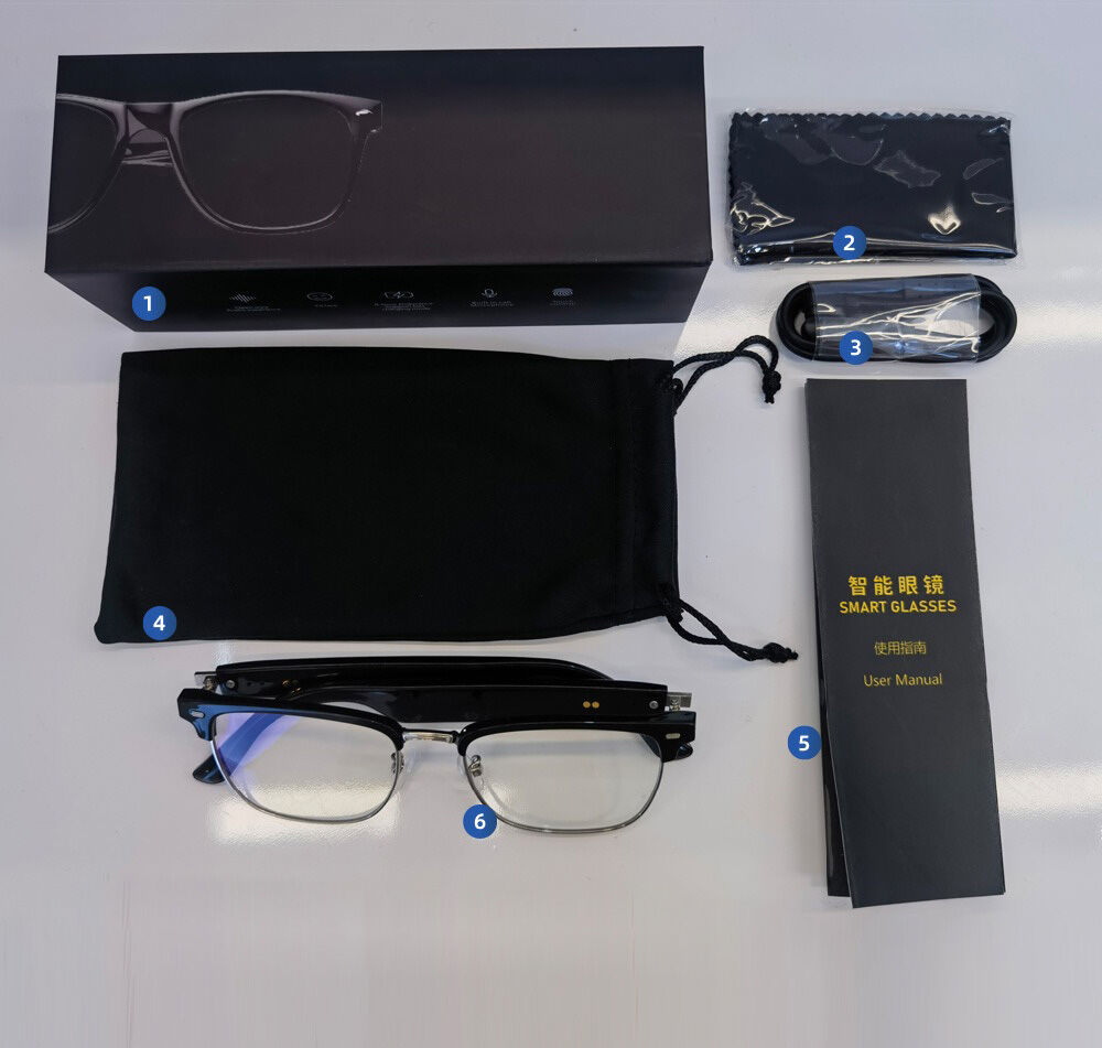 Buy China Wholesale Oem Smart Music Glasses Open-ear Audio Glasses With ...