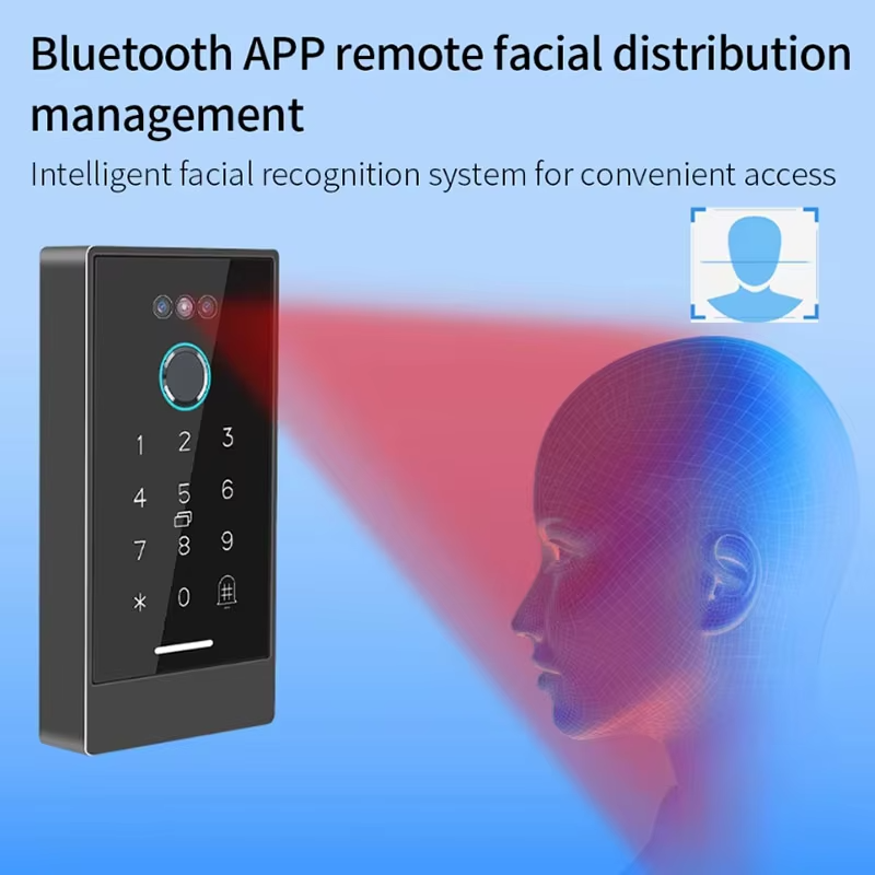 Dc 12v Electric Keypad Facial Access Control Machine Waterproof ...