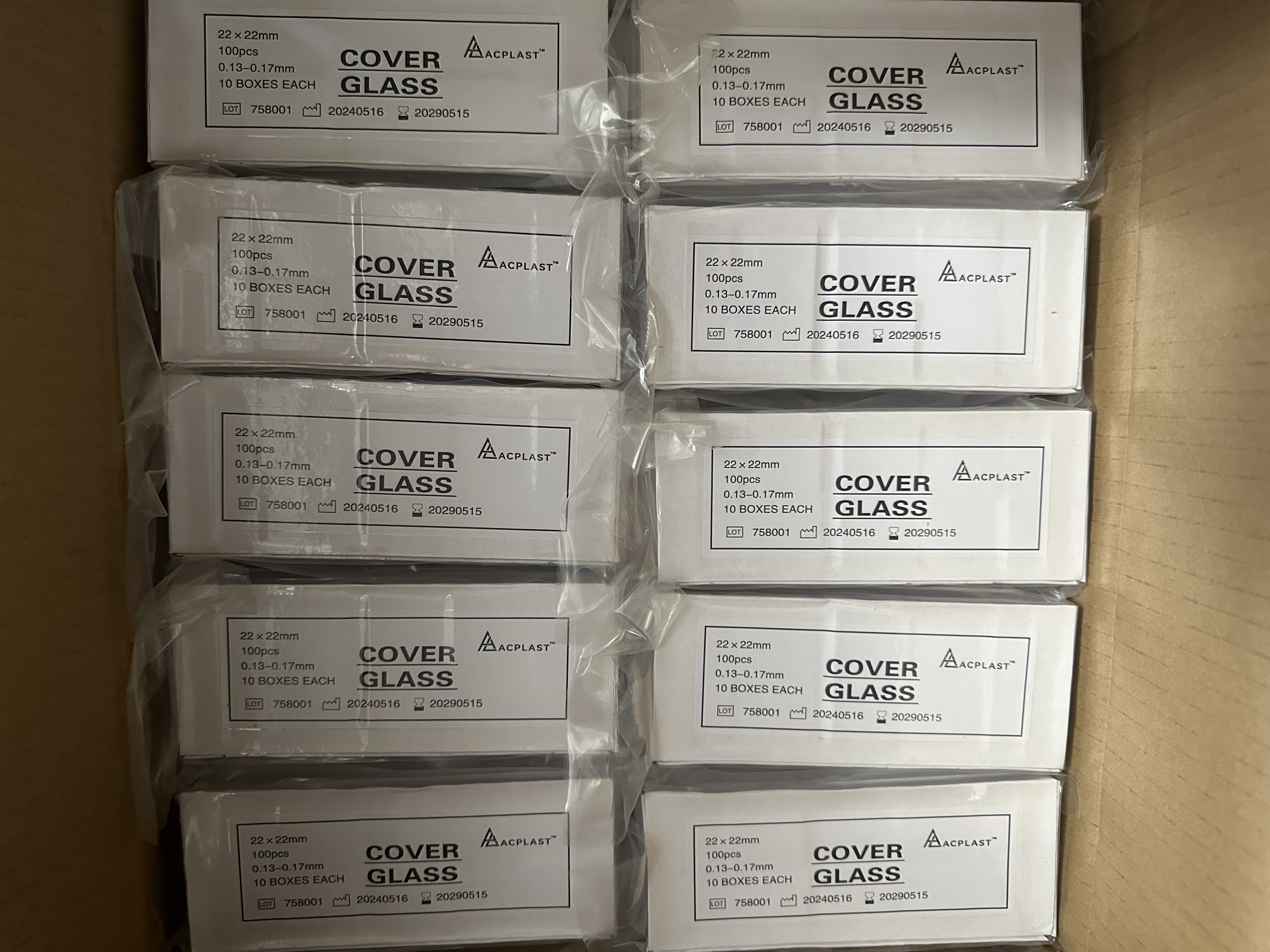 High Quality Laboratory Glassware Sail Brand Microscope Cover Glass ...