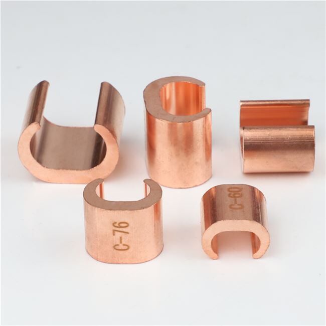 Cct-76 Copper Connection Cable C Clamp Pure Copper C Clamp Copper Wire ...