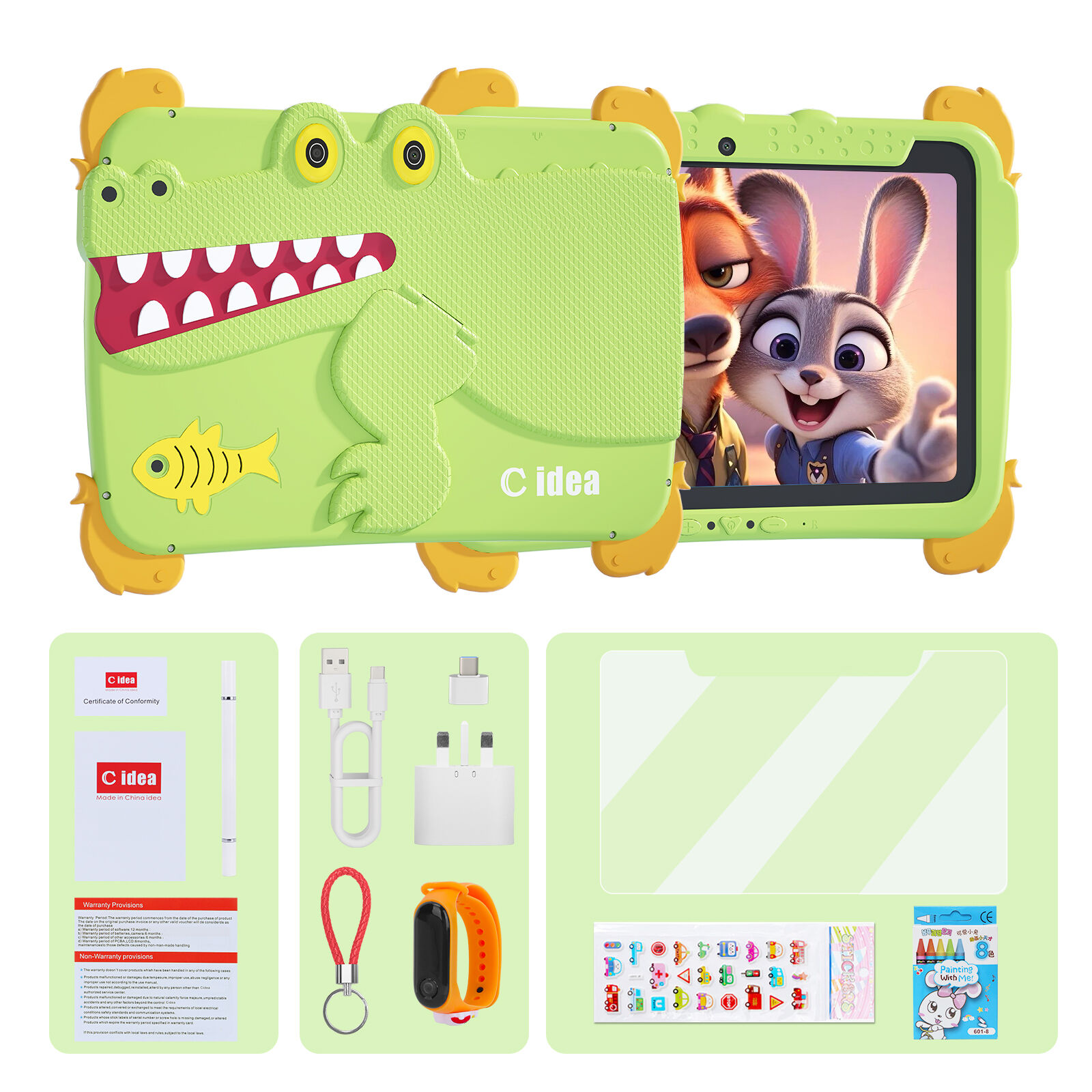 C Idea 10.1 Inches 5g Android Tablet 8+512gb Kid Tablet Pc With ...