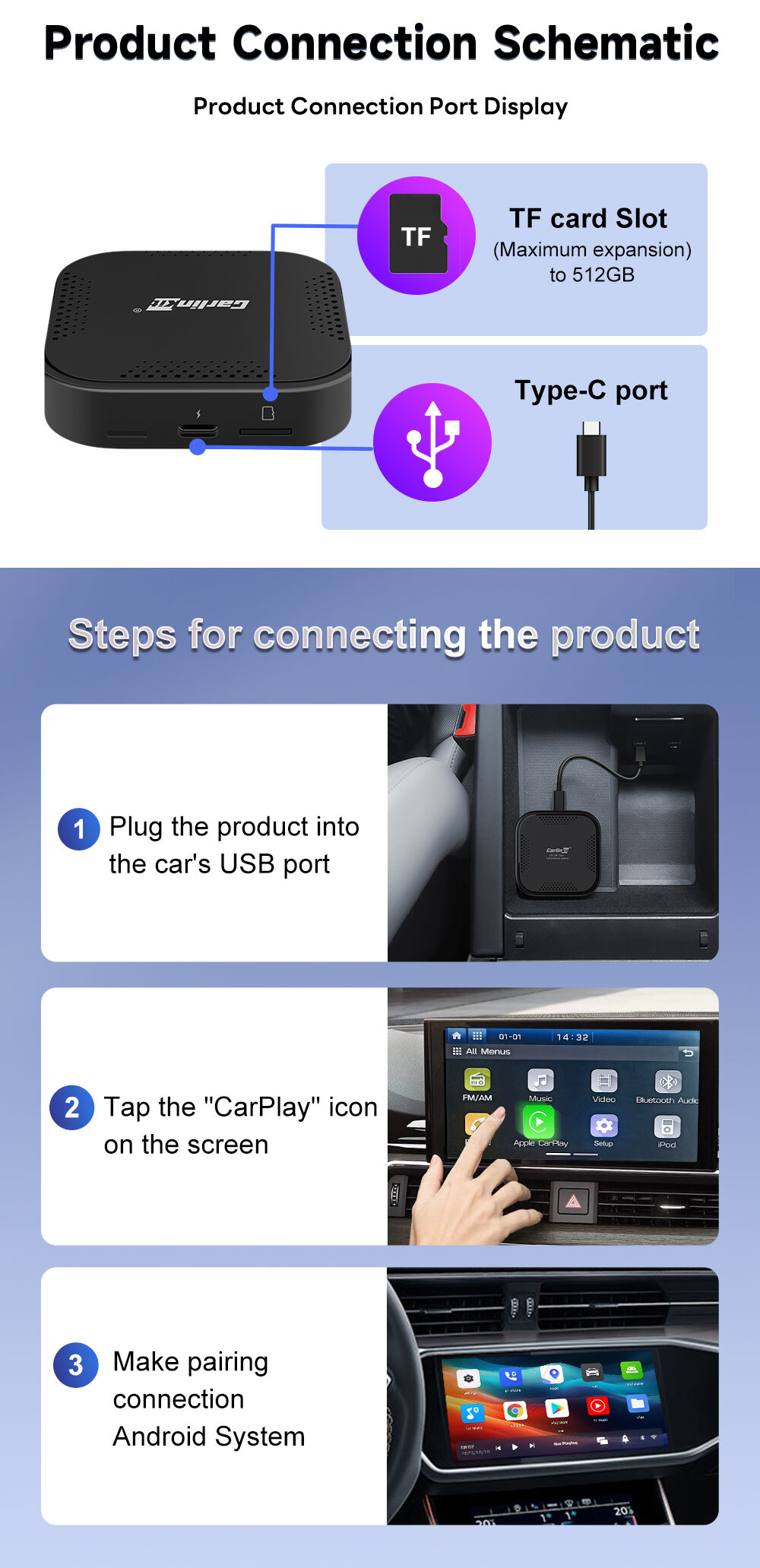 Bulk Buy China Wholesale Carlinkit Carplay Android Auto Adapter Car ...