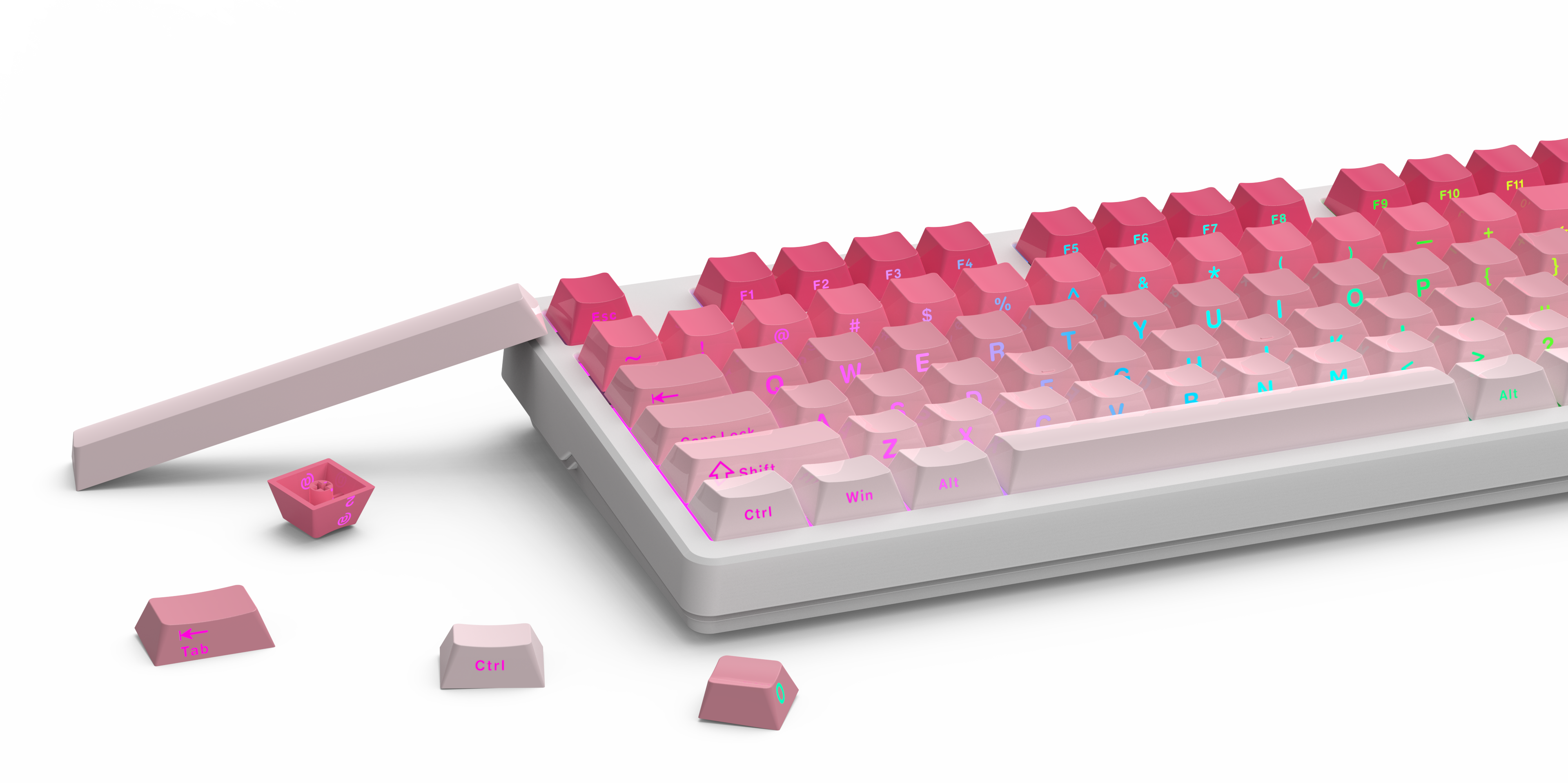 Bulk Buy China Wholesale Typical Embedded Mechanical Keyboard 87 Keys ...