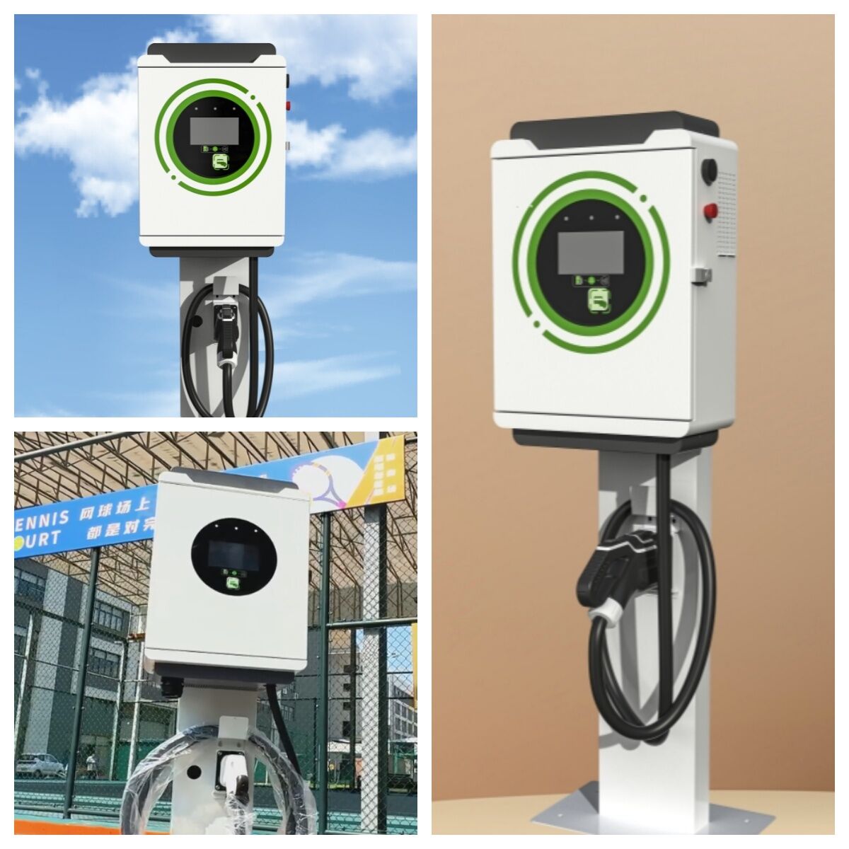 Wall Mounted Dc Charger 20kw/30kw/40kw Dc Charging Station Gb/t Ip54 ...