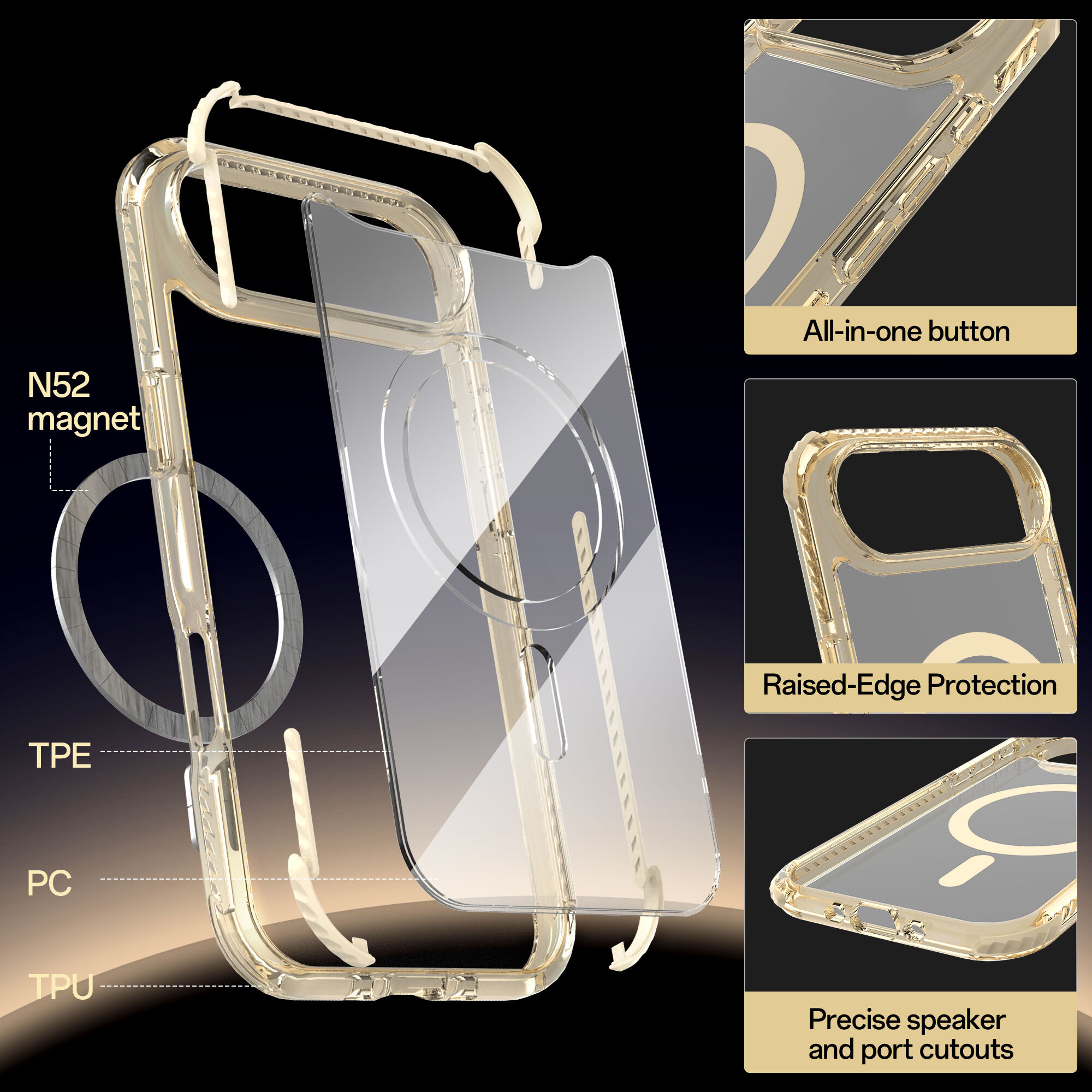 Buy China Wholesale Soonleader Magnetic Mobile Shell Shock-absorbing ...