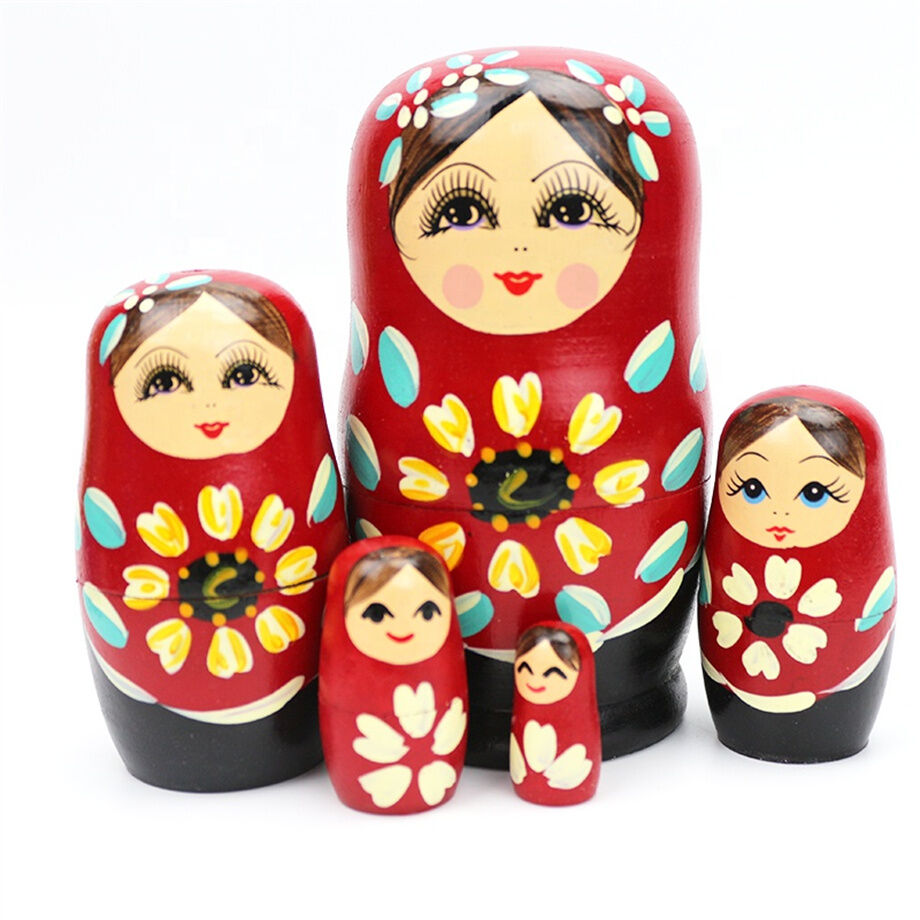 Bulk Buy China Wholesale New Design Girl Russian Dolls Matryoshka Wood ...