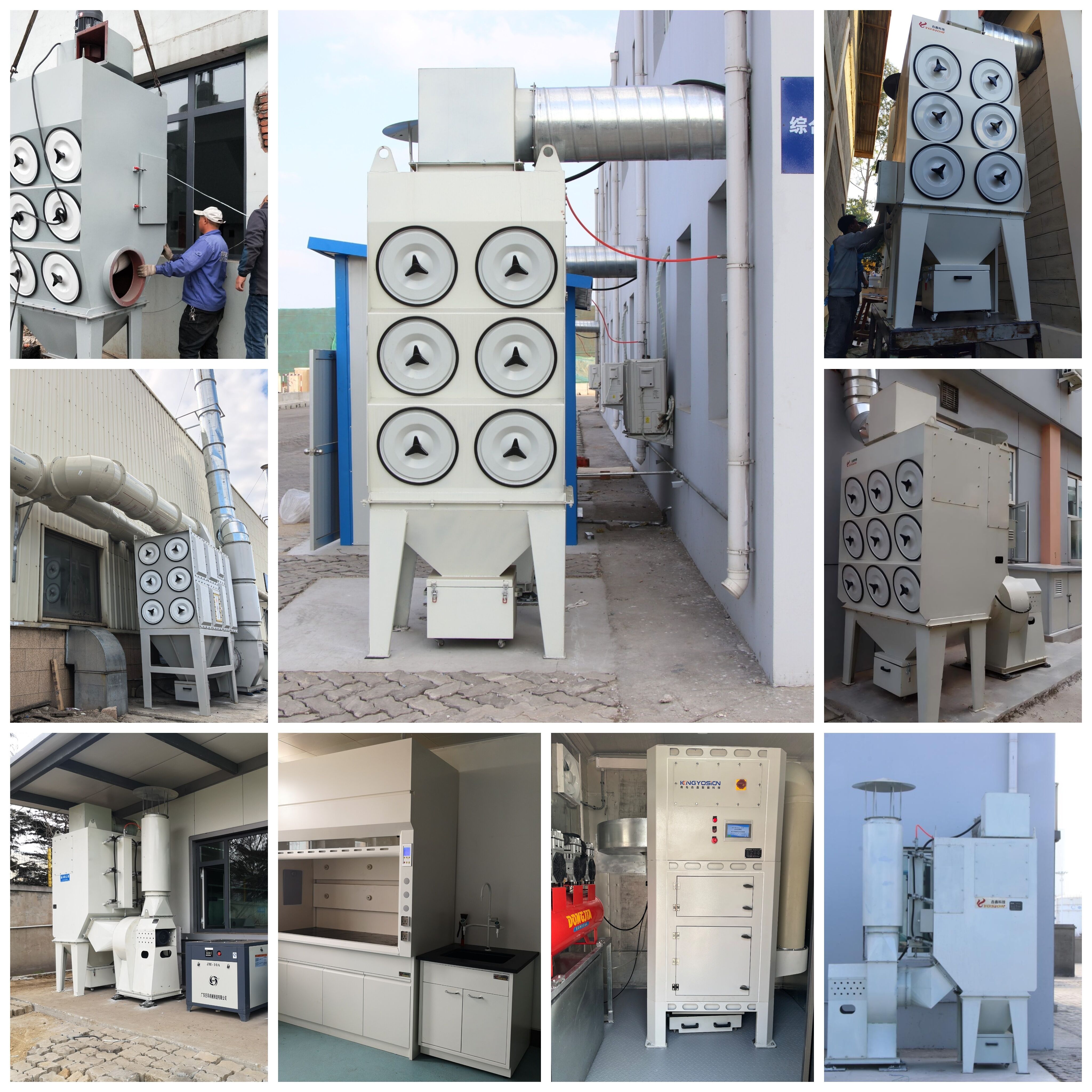 Dust Collection System - Multi-model Industrial Dust Collector For Fume ...