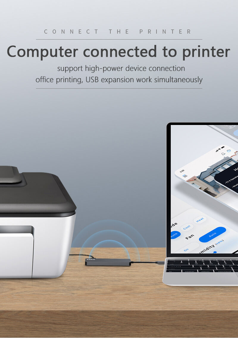 High-speed 4-port Usb 3.0 Hub - Usb-a To 4*usb-a, Aluminum Housing, For ...