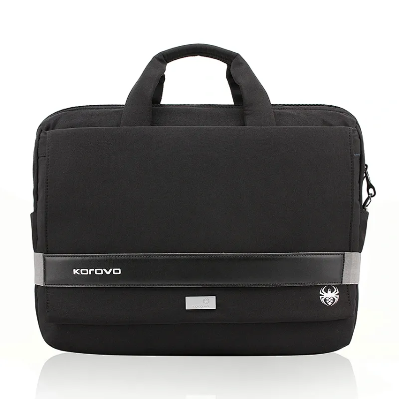 Handle Customized Leather Bag Canvas Men's Briefcase Laptop Computer ...