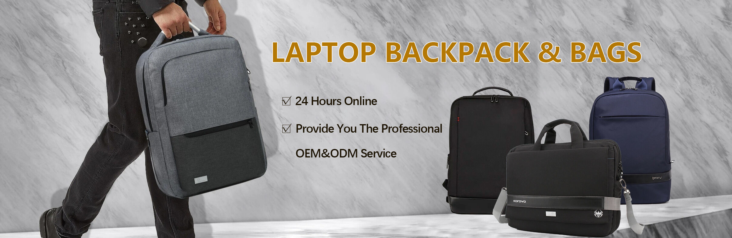 Handle Customized Leather Bag Canvas Men's Briefcase Laptop Computer ...