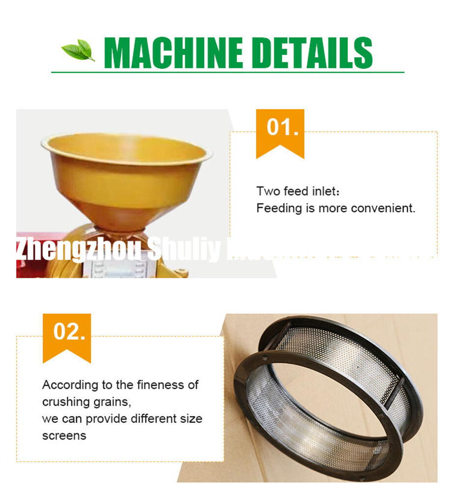 Hot Sale Electric Flour Mill Cereal Mixer Crusher Grain Crusher Corn ...