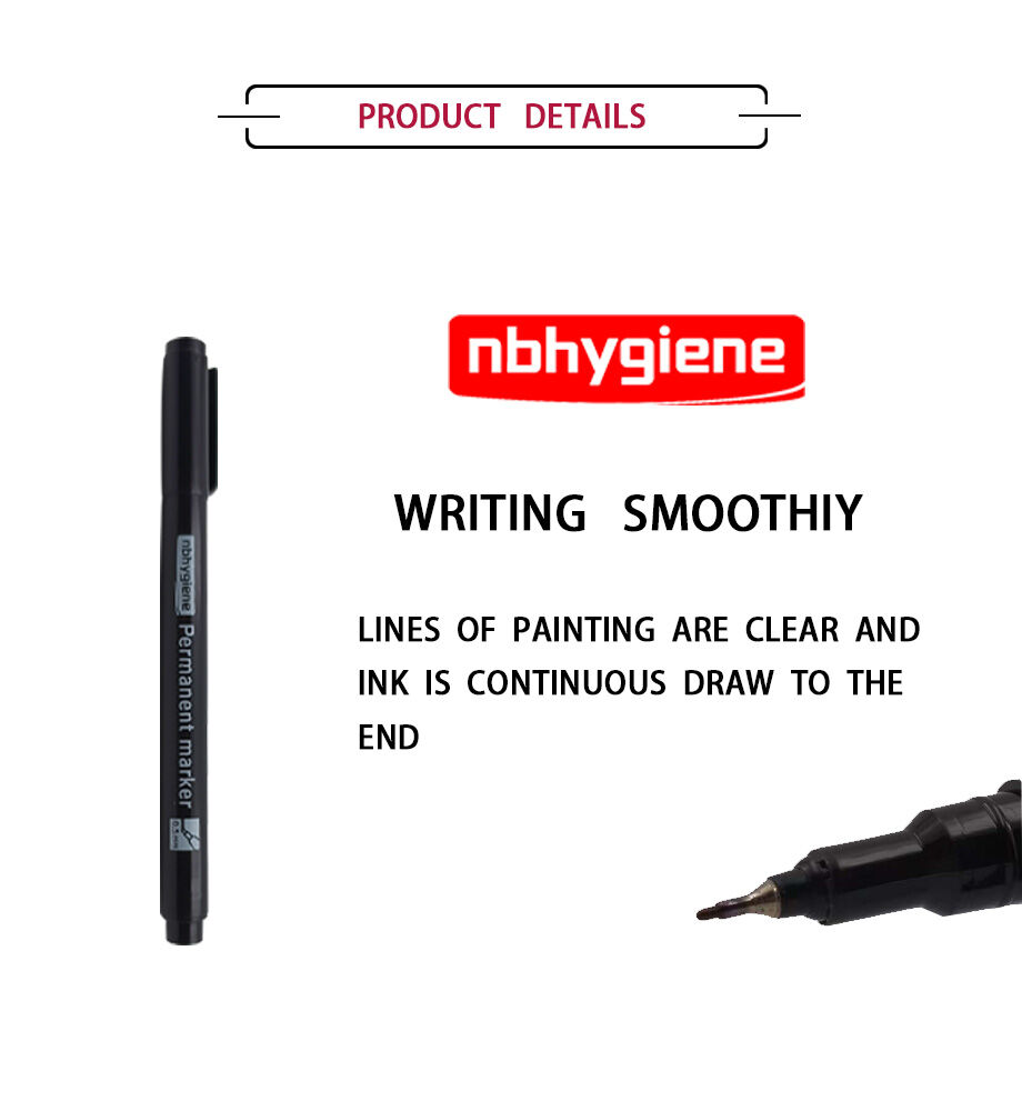Buy China Wholesale Lab Use Colored Permanent Marker Pen Black Fine ...