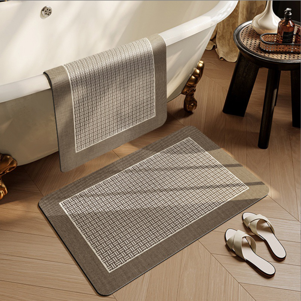 Diatomite Quick - Dry Floor Mats For Bathroom & Washroom Entrances ...