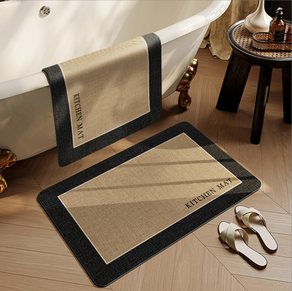 Diatomite Quick - Dry Floor Mats For Bathroom & Washroom Entrances ...
