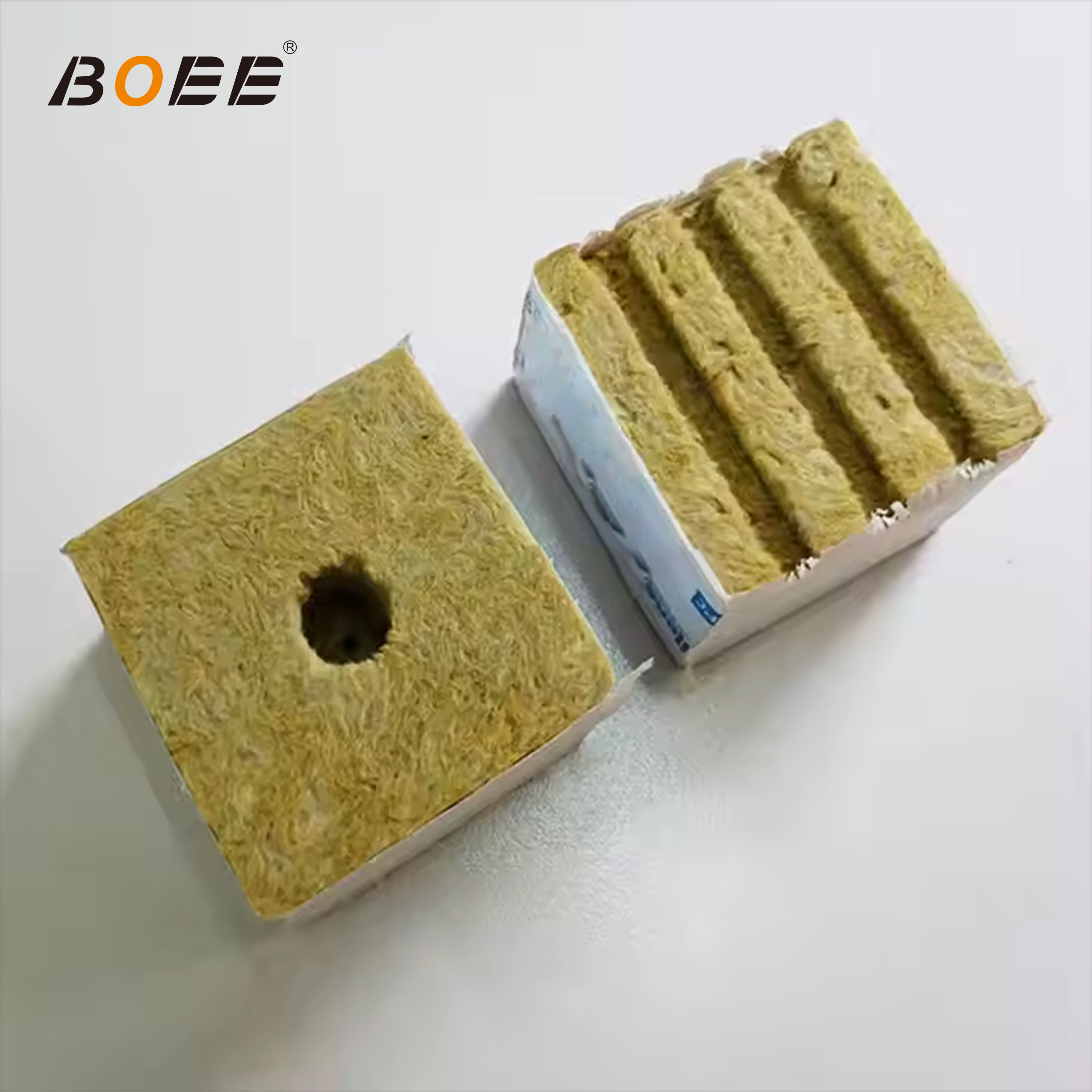 Hot Sale 25x25x25mm 30x30x40mm Rock Hydroponics Wool Grow Cubes For ...