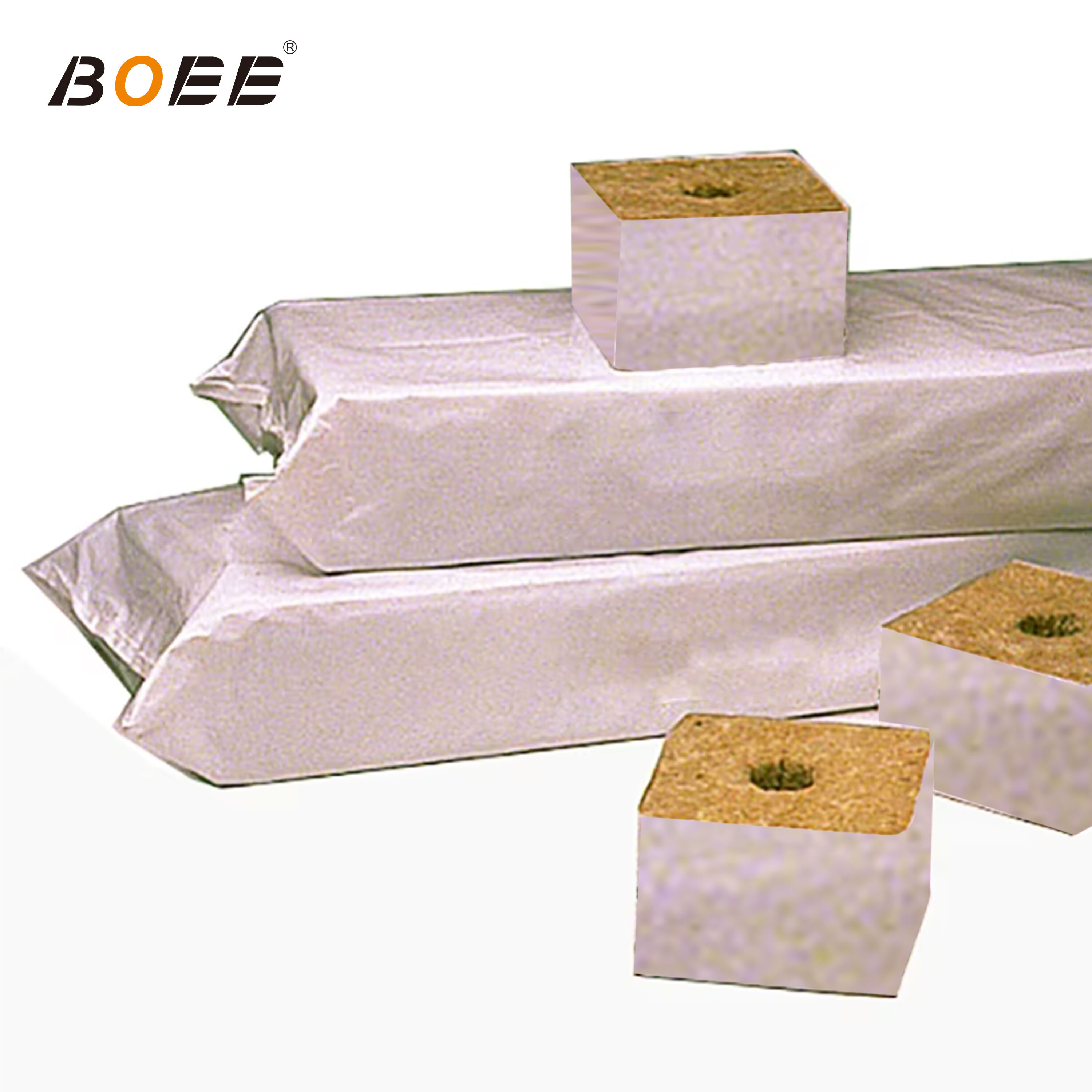 Hot Sale 25x25x25mm 30x30x40mm Rock Hydroponics Wool Grow Cubes For ...