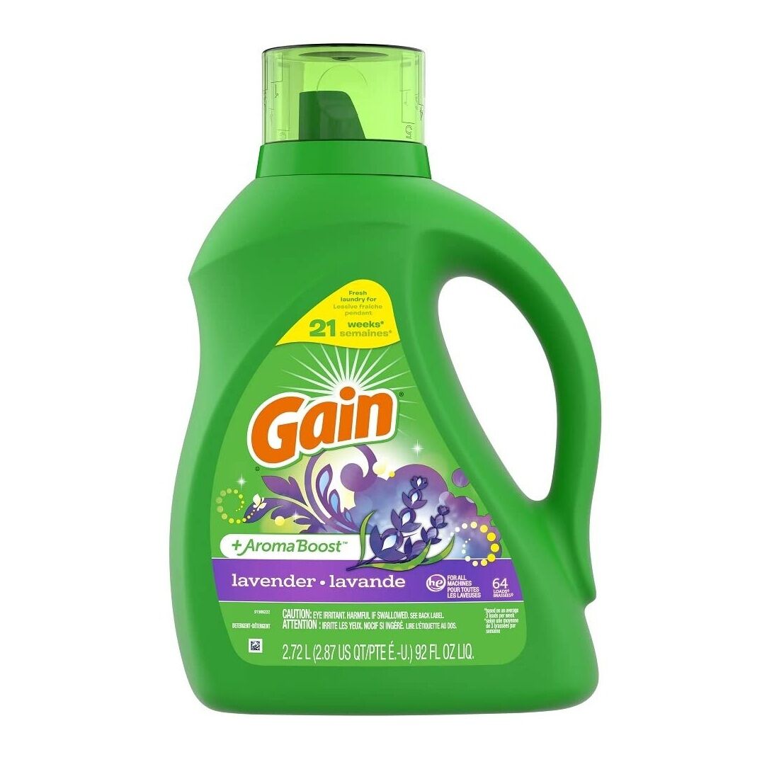 Gain Aroma Boost Liquid Laundry Detergent Original Scent 107 Loads 154 ...