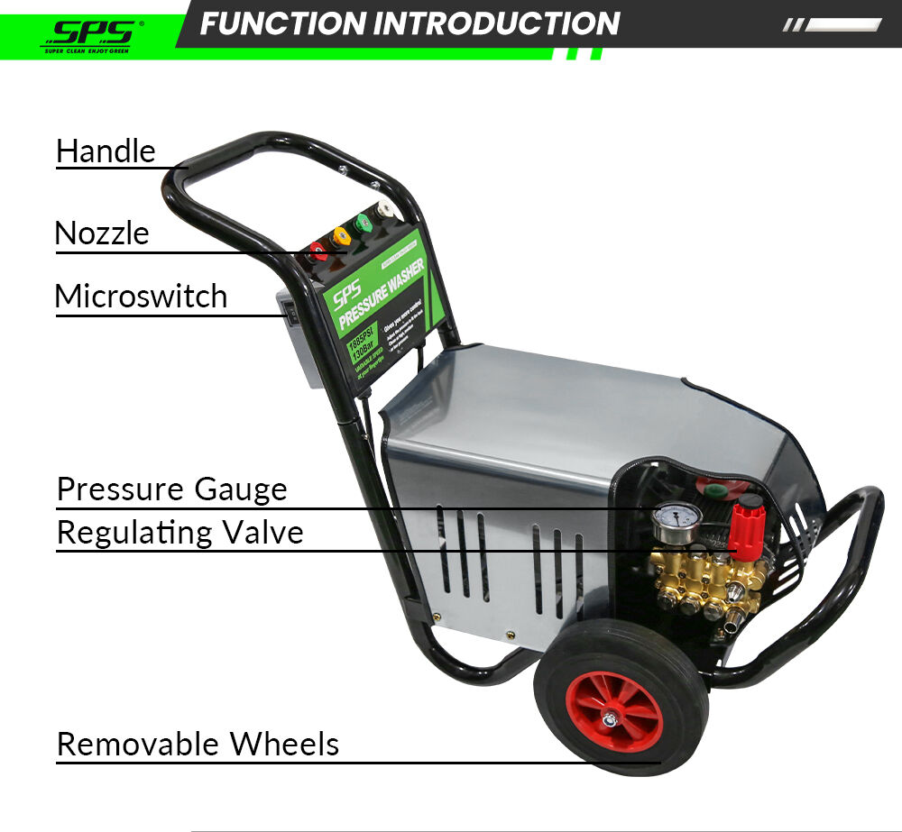 Commercial 3kw Portable Electric Hand Water Car Washer Machine High ...