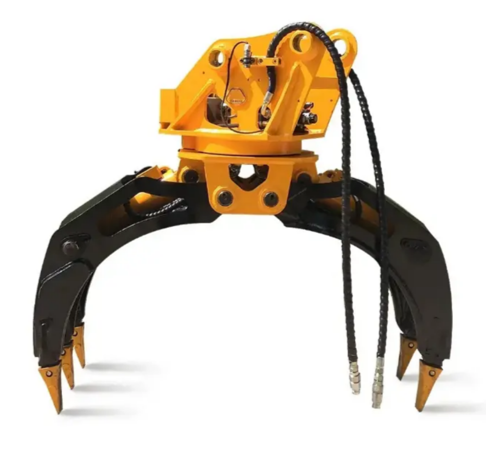 Hydraulic Rotating Scrap Grab Orange Peel Grapple For Mini Excavator ...