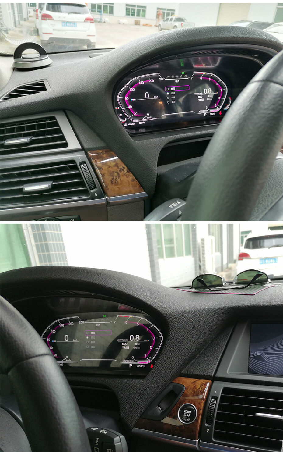 12.3 Inch Lcd Hd Screen Upgrade Digital Cluster For Mercedes A Class ...