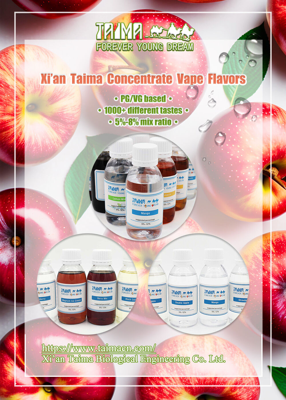 High Concentrate Tb V-juice Flavors With Optimized Vapor Production V ...