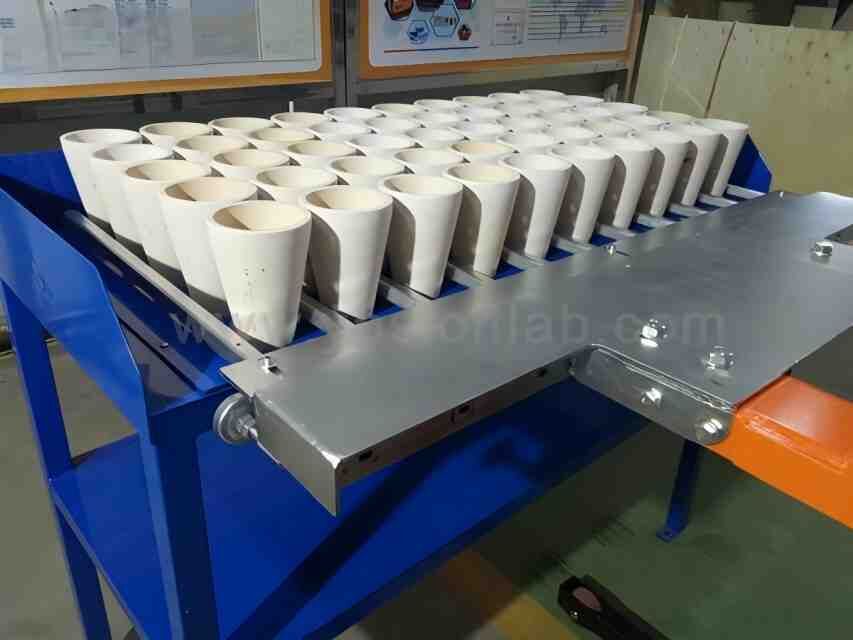 Electric Crucible Loading Trolley Automated High-temperature ...