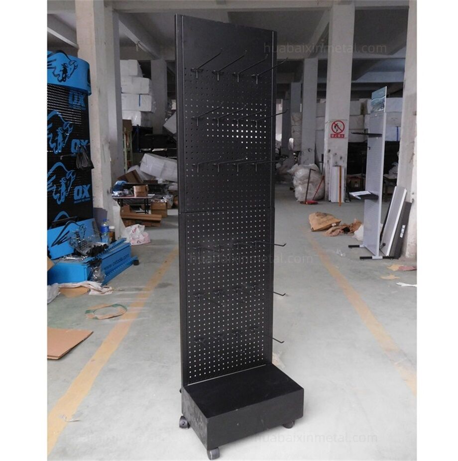 Custom Rotating Floor Stalls Clothing Stores Jewelry Display Tables ...