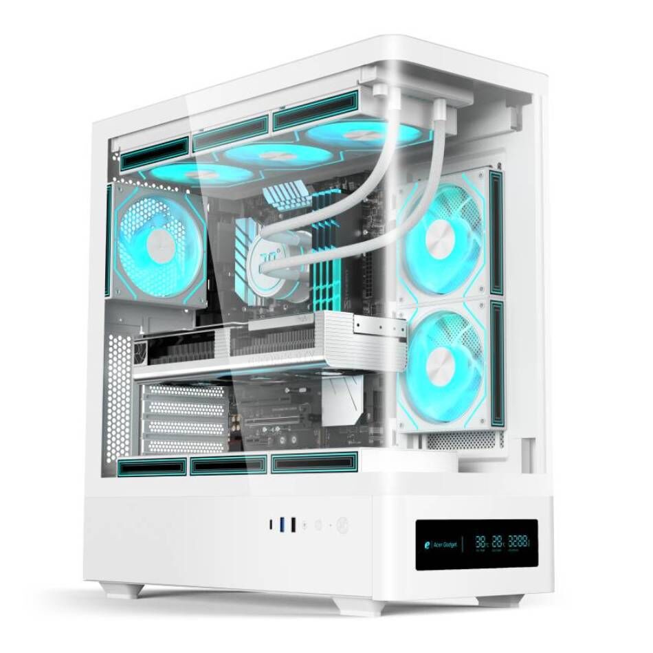 Oem Odm Soeyi Top Ranking Computer Tower 2025 New Gaming Casing Curved ...