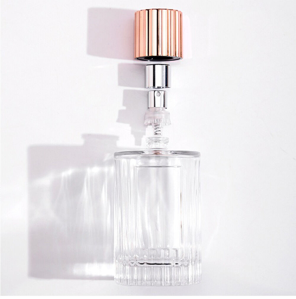 Luxury Empty Boston Round Glass Clear Spray 30ml 100ml 1oz Volcano ...