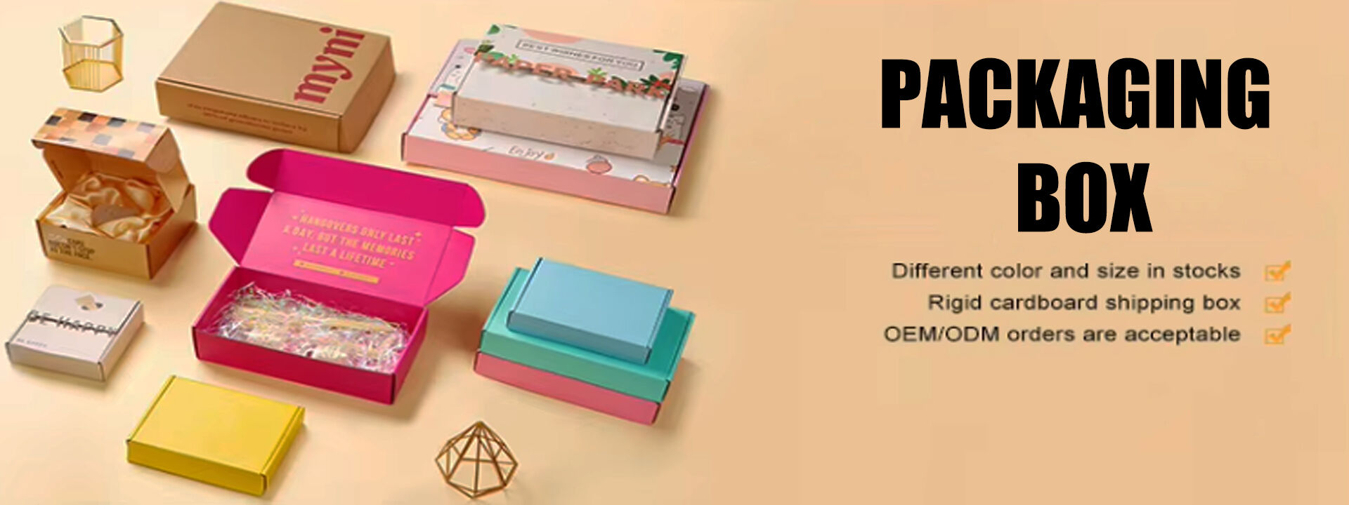 Customized Trapezoidal Packaging Box Pen Case, Food Packaging Box, Gift ...