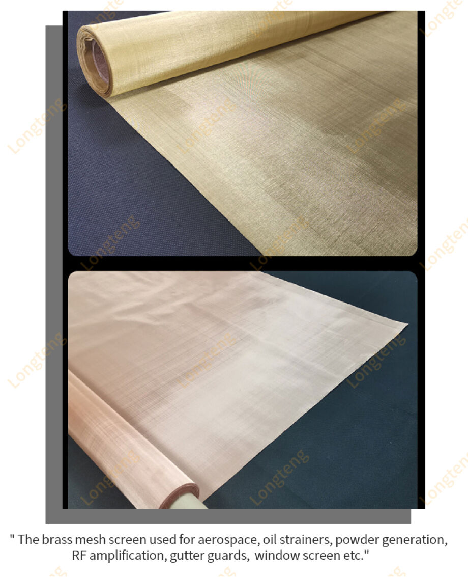 Customized 2-400 Mesh Ultra Fine Coppe Wire Mesh Roll Hard Copper Cloth ...