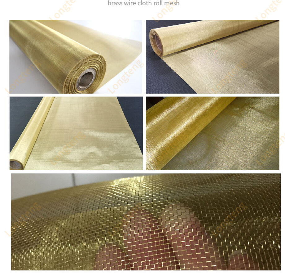 Customized 2-400 Mesh Ultra Fine Coppe Wire Mesh Roll Hard Copper Cloth ...