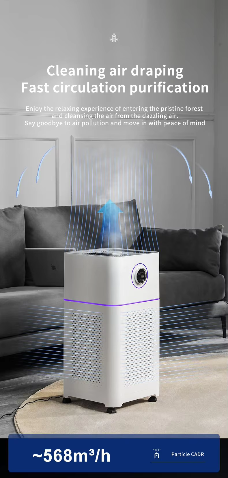 Buy China Wholesale High-end Large-scale Air Purification Humidifier ...