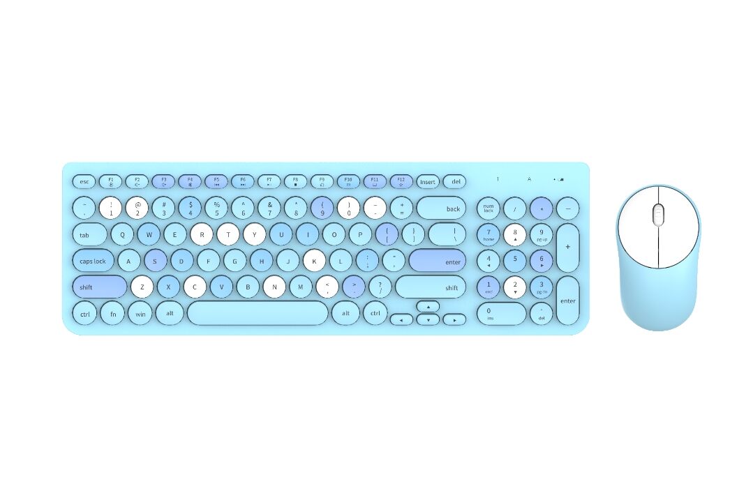 Buy China Wholesale Fashionable 2.4g Mixed Color Wireless Keyboard And ...