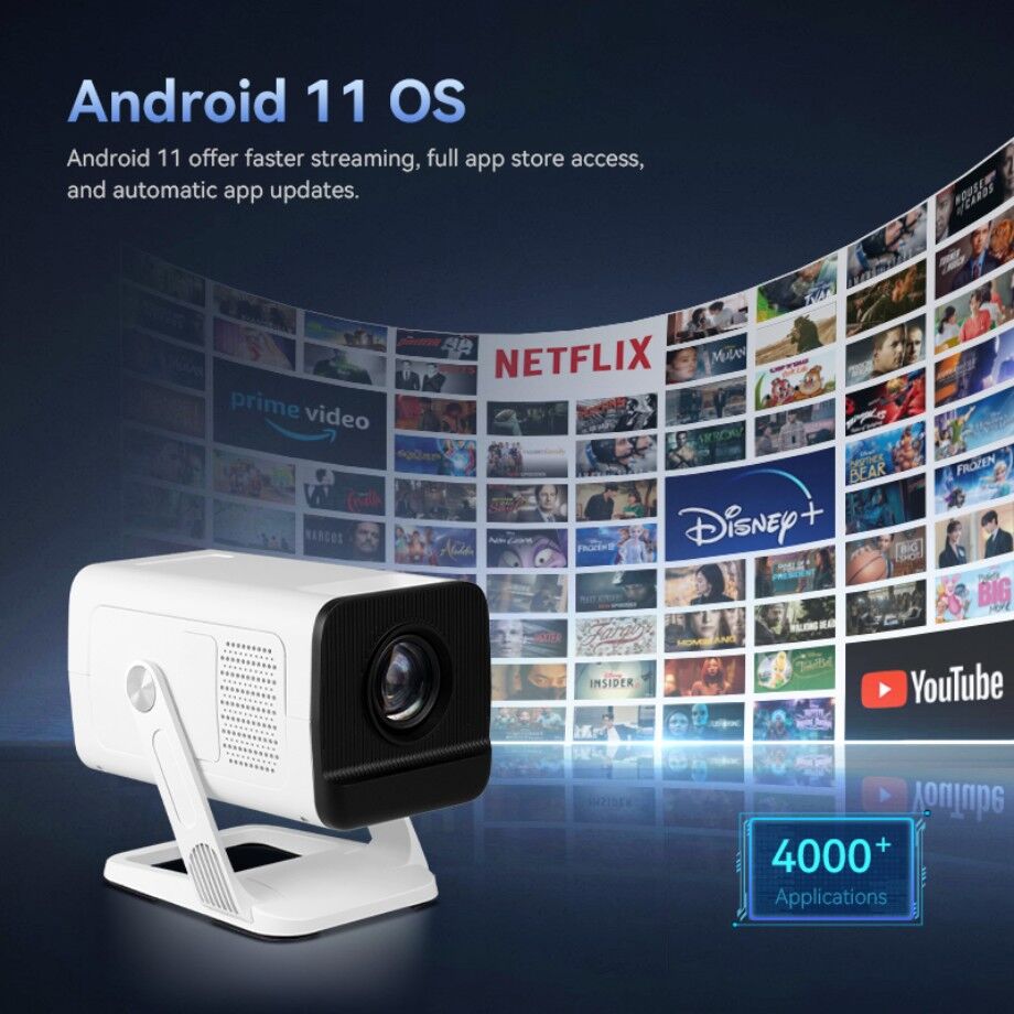 New Tooling X1 Updated 140ansi Mini Portable Projector Smart Projector ...