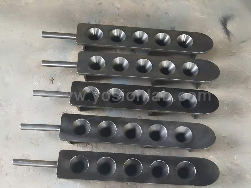 Bulk Buy China Wholesale Fire Assay Steel Mould Many Position Sample ...