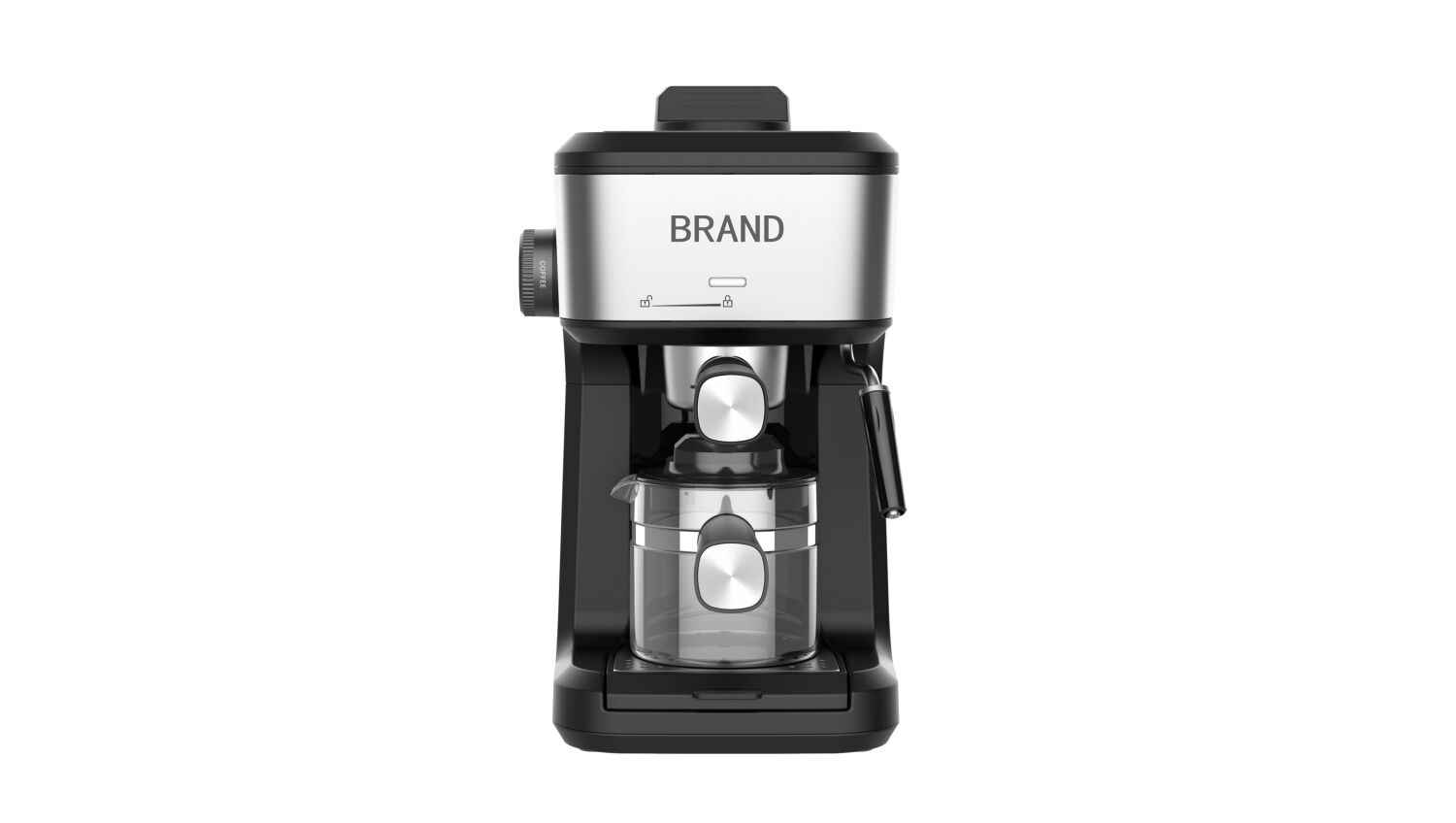 Professional Multi Function Coffee Maker 2 In 1 Stainless Steel ...