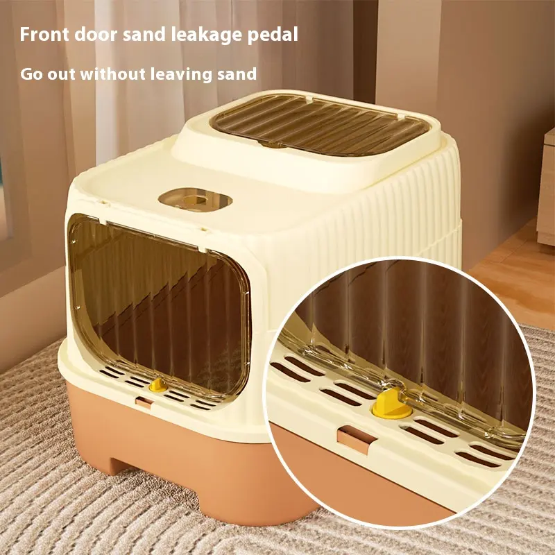 Oem/odm Automatic Cat Litter Pan Self Cleaning Cat Litter Box Extra ...