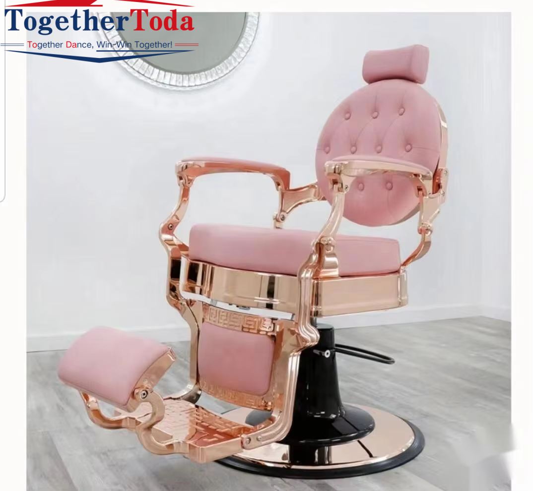 Multi-functional Height-adjustable Hair Salon Retractable Therapy Chair ...