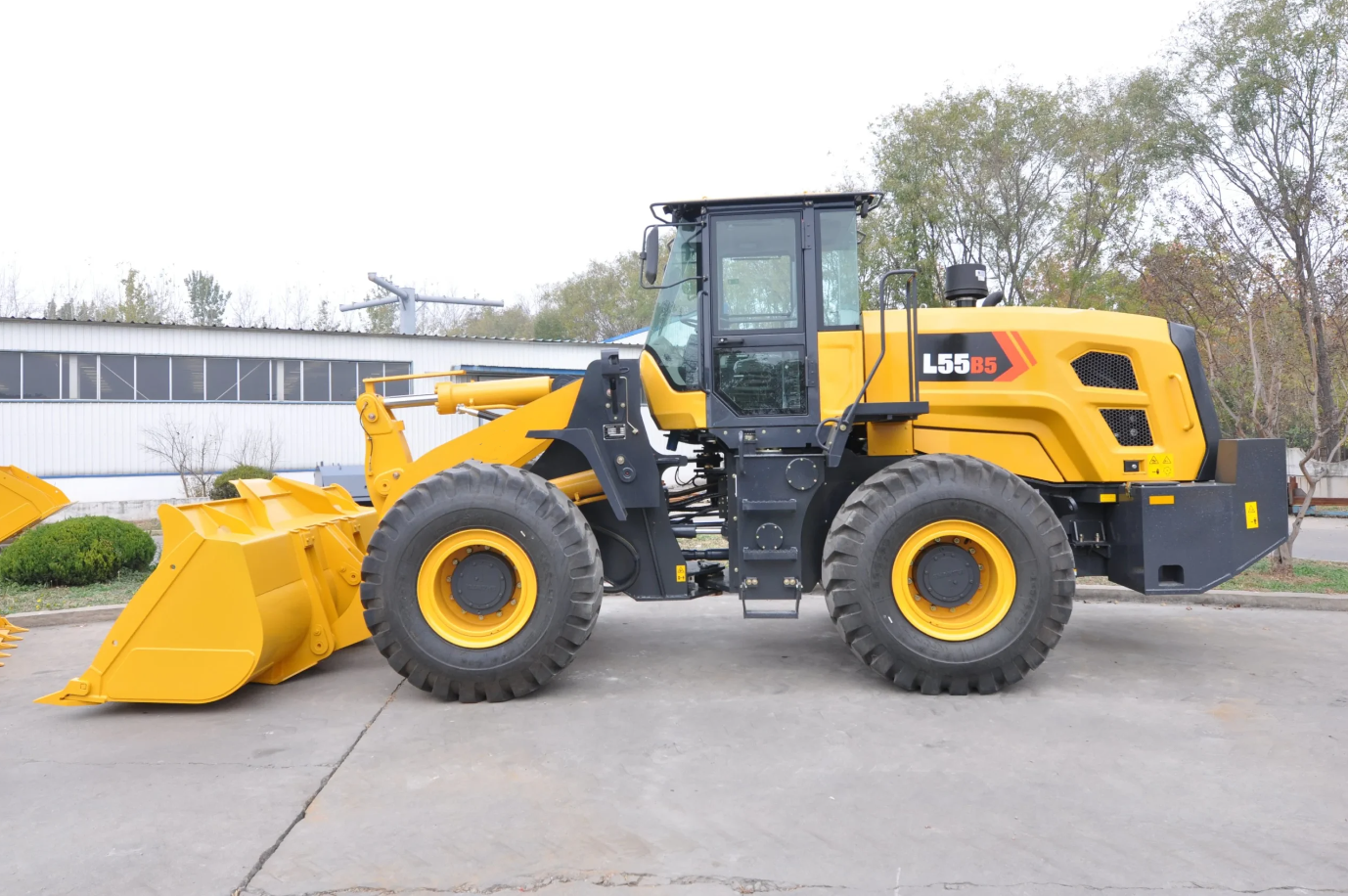 L56-b5 Compact Loader Wheel Loader 5 Ton Medium Front Loader Payloader Wheel Loader For ...
