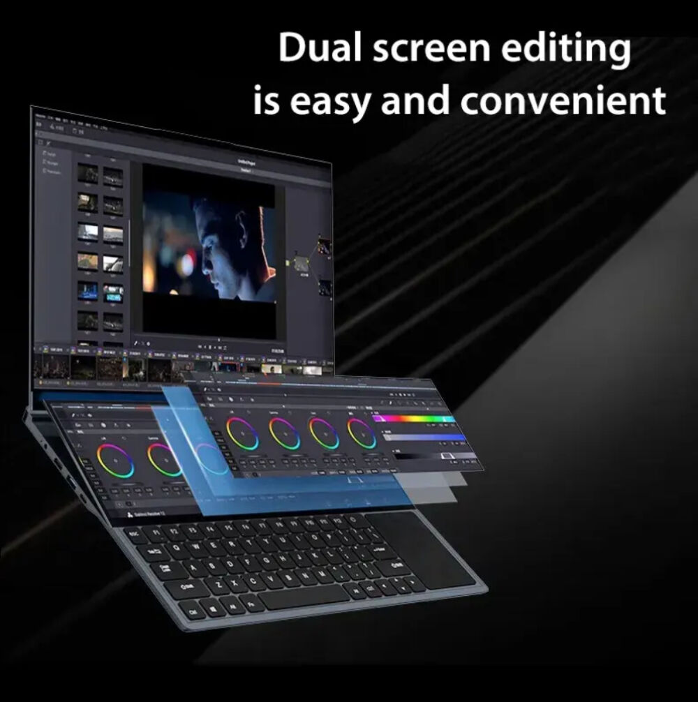 16inch Dual Screen Laptop W-10885m 32gb Ddr4 1tb Ssd 14inch Touch ...