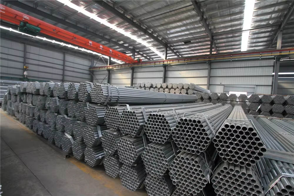 Fast Delivery 1/2 3/4 1 2 1.5 Inch Gi Pipe Erw Sch 40 80 Hot Dipped ...