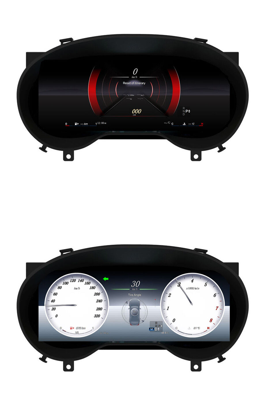 12.3 Inch Lcd Hd Screen Upgrade Digital Cluster For Mercedes A Class ...