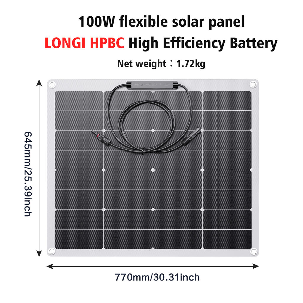 Flexible Solar Panel 100w, Manufacturer, Oem/odm , Good Quality And ...