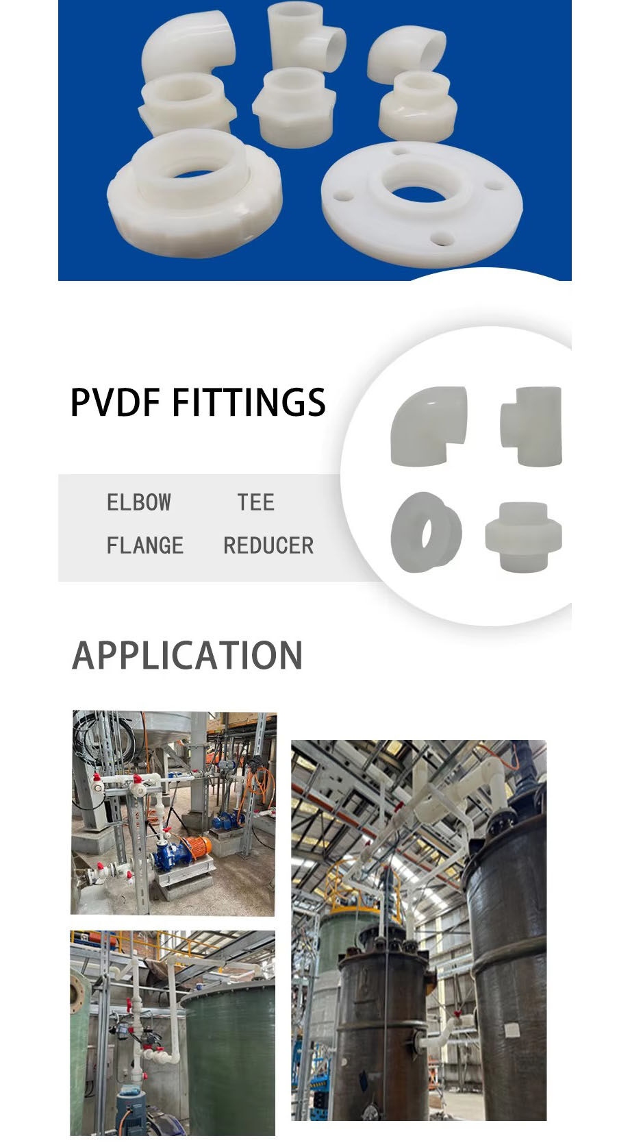 Buy China Wholesale Factory Wholesale Dn32mm-dn315mm Pvdf Stub End Pvdf ...
