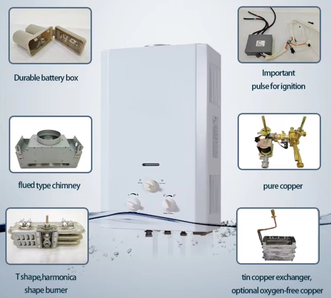Copper Heater Exchange Spare Parts For Gas Water Heater Ckd Skd ...