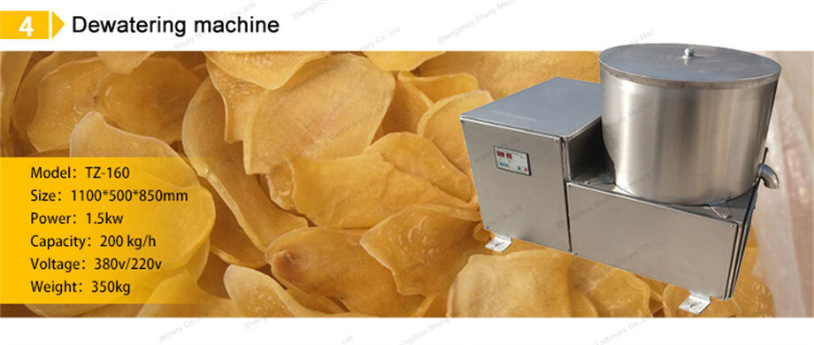 Automatic Potato Chips Production Line/industrial Potato Chips Making ...